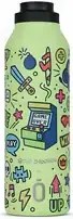 Runbott Mii Retro Gamer Sharp Green / Termoláhev / 600 ml / nerez / va
