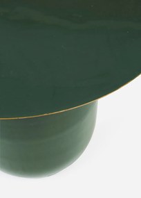 Konferenční stolek nali ø 50 cm zelený MUZZA