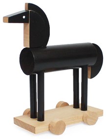 Hračka dřevěná NOXUS - Kutulu, černý vznešený koník