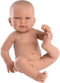 Llorens 73801 NEW BORN CHLAPEČEK - realistická panenka miminko s celov