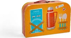 Bigjigs Toys Čajová sada v kufříku Londýn / od 3 let
