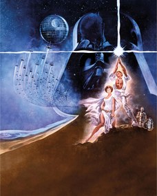 Komar Vliesová fototapeta Star Wars Poster Classic2 200 x 250 cm