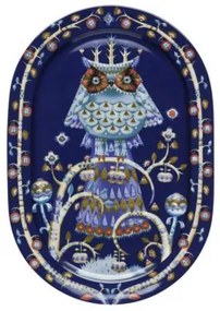 Oválný servírovací talíř Taika Blue 41 cm Iittala