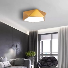 Toolight - Stropní svítidlo Diamond 40cm 4xE27 60W APP876-C, zlatá, OSW-08975