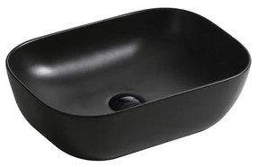 BPS-koupelny Deskové keramické umyvadlo Vino 45 (45x32 cm)