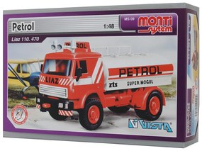 Stavebnice Monti System MS 09 Petrol Liaz 1:48 v krabici 22x15x6cm
