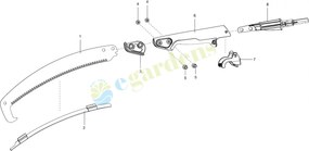 Gardena cs-zahradní pilka 300PP ohnutá 8738-20