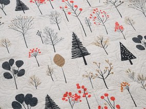 Přehoz na postel NORDIC NATURE, barevný Rozměr: 220 x 240 cm