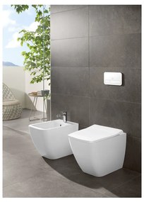 VILLEROY & BOCH Villeroy Boch ViConnect: E200 ovládací tlačítko k WC, bílé, 92249068