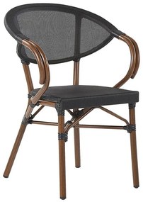 Set 4 ks. zahradních židlí Carlene (tmavě šedá). 1035720