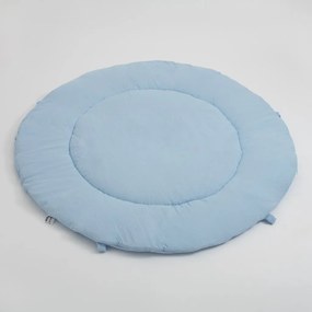 Mušelínová dětská hrací deka New Baby modrá Barva: modrá