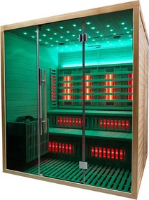 Marimex | Kombinovaná sauna Marimex UNITE XXL s Wi-Fi (FSC) + saunová kamna | 11100117