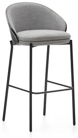 Barová židle meya 77 cm černá MUZZA