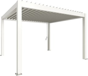 Biohort Pergola 4 x 3,5 bílá 404,5 x 367,5 cm