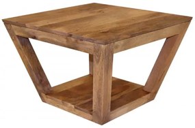 Indický nábytek - Konferenční stolek Hina 60x40x60 z mangového dřeva Mango natural