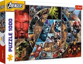 TREFL Puzzle Marvel Avengers: Hrdinové / 1000 dílků / 68,3 x 48 cm