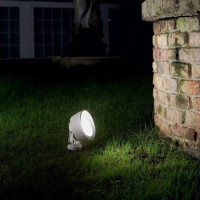 ILUX 145310 Venkovní zapichovací svítidlo Ideal Lux Tommy PT1 bianco 145310 bílé IP66 - IDEALLUX