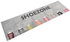 vidaXL Kuchyňský koberec omyvatelný Shoezone 45 x 150 cm samet