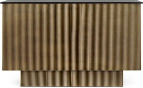 Kuchyňský ostrůvek s deskou z mangového dřeva 40x160 cm Virat – Bizzotto