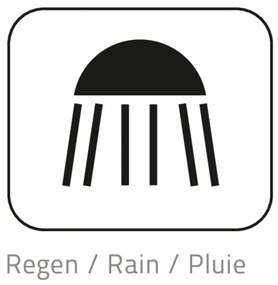 RIDDER Sprchový set s dešťovou hlavicí Mauritius chromový - Default Title