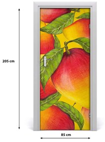 Fototapeta na dveře do domu samolepící mango 85x205 cm