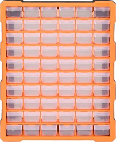 Organizér se 60 zásuvkami 38 x 16 x 47,5 cm 147587