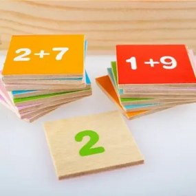Bigjigs Toys Sčítání a odčítání v krabičce / od 3 let