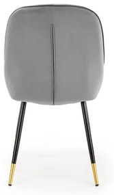HALMAR K437 židle šedá