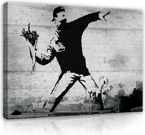 Obraz na plátně stěna obývací pokoj Banksy Velký 120x80