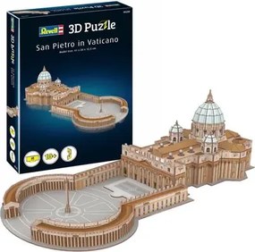 REVELL 3D puzzle Bazilika svatého Petra / 68 dílků / od 10 let