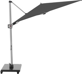 Knirps HYPERION 330 x 240 PRESTIGE - luxusní výkyvný zahradní slunečník s boční tyčí