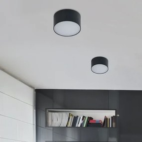 LED stropní svítidlo Monza R 12 3000K černé