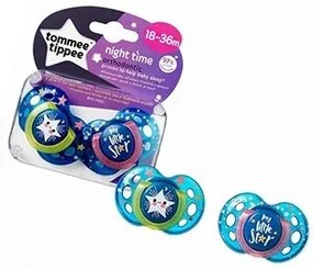 Tommee Tippee Dudlík noční 18-36m 2 ks