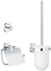Grohe QuickFix Start - Set doplňků pro toaletu 3 v 1, chrom 41204000