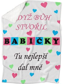 Deka Když bůh stvořil babičky (Podšití beránkem: ANO)