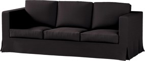 Potah na pohovku IKEA  Karlanda 3-místná nerozkládací, dlouhý barva šedá