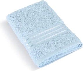 Bellatex Froté ručník a osuška kolekce Linie světlá modrá rozměr 70x140 cm