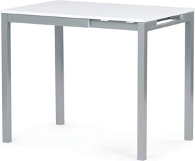 Jídelní stůl rozkládací 60-90x60 cm GDT-206 OAK, melamin, dub – Barva (vyberte): hnědá bílá
