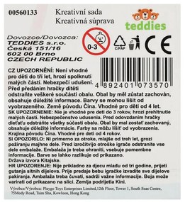 Teddies Kreslící kreativní sada 33ks v krabici 44x30x5,5cm