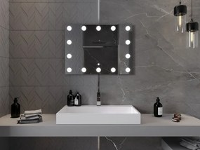 Mexen Dona podsvícené koupelnové zrcadlo 80 x 60 cm, LED 6000K, protizamlžovací - 9818-080-060-611-00