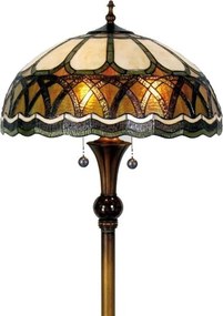 Stojací lampa Tiffany - Ø 56*164 cm 3x E27 / Max 60W