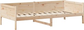 Válenda se střechou 80 x 200 cm masivní borové dřevo 3282254