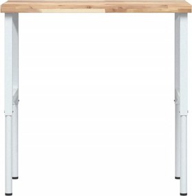 Pracovní stůl 100x60x(73–99,5) cm masivní akácie obdélníkový 3309713
