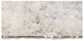 Kusový koberec shaggy Umut krémově šedý 160x229cm