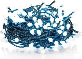 Retlux RXL 219 vánoční řetěz kuličky / 100LED / 10+5m / časovač / Stud