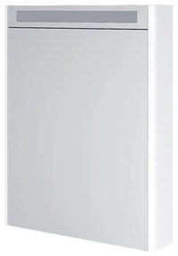 Mereo Siena, koupelnová galerka 64 cm, zrcadlová skříňka, bílá lesk CN415GB