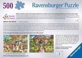 RAVENSBURGER Puzzle Přímořská zahrádka / 500 dílků