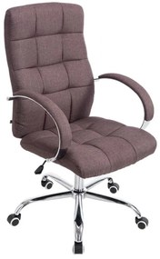 Bhm germany Kancelářská židle Mikos, textil, hnědá
