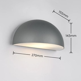 Nástěnné venkovní svítidlo (výška 14 cm) Maas – Trio