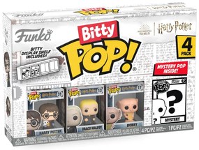 Funko bitty pop: hp- harry in robe w/scarf 4pk